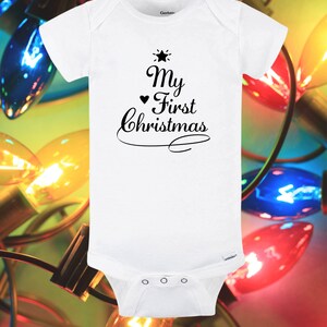 Baby's First Christmas SVG, Christmas SVG, Snow SVG, Cricut Cut Files ...