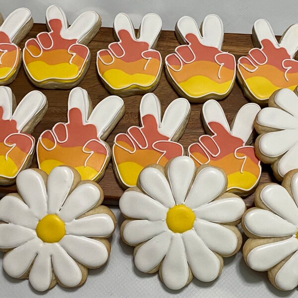 Peace Hand Sign Cookie Cutter - Sign Language, Two Fingers - Cutter for ...