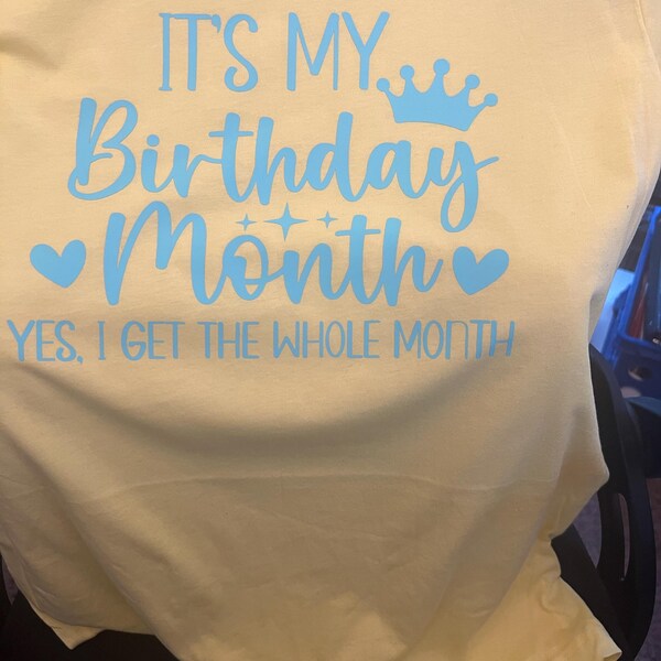 Birthday Month SVG | Happy Birthday SVG | Birthday Queen SVG | Birthday ...