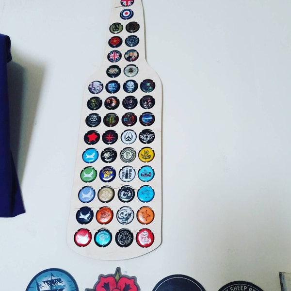 Beer Bottle Beer Cap Map Bottle Cap Map Collection Beer Gift - Etsy