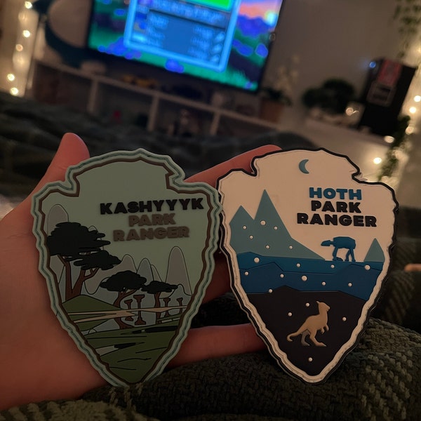 Star Wars National Park Ranger Sticker Set, 10 Stickers - Etsy