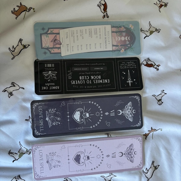 Bakery Bookmark | Bake a Book Boyfriend Recipe Bookmark | Bookish Gift ...