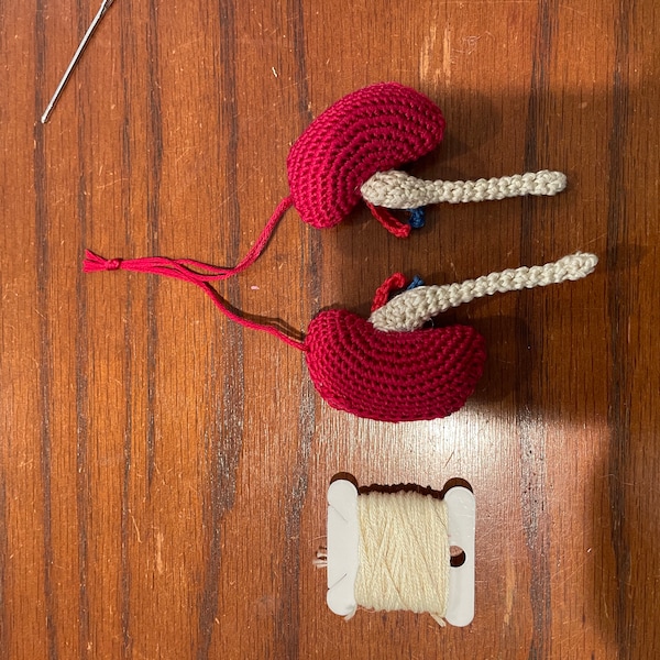 Kidneys Crochet Pattern, Kidney Crochet Pattern, Kidney Amigurumi ...