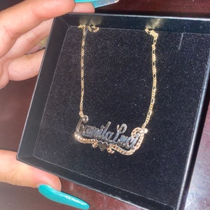 Customized Gold Name Plate Handmade - Etsy