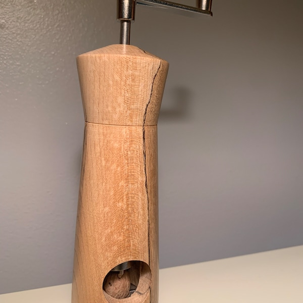 Handcrafted Maple Pepper Grinder - Crushgrind® Pepper Mill From Quebec ...