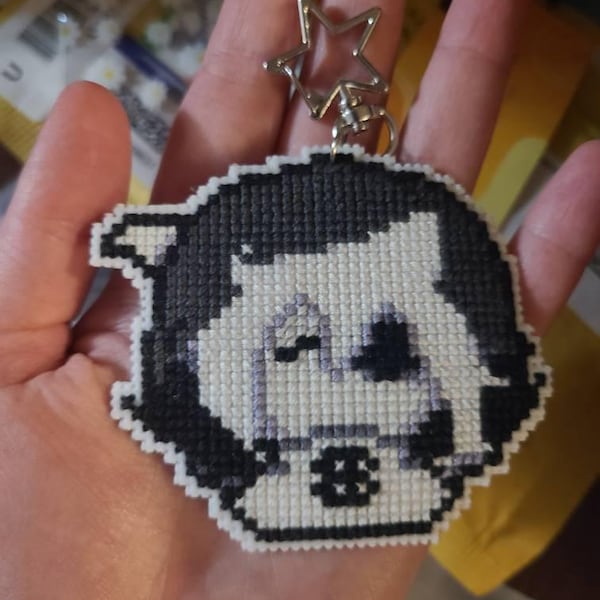 PRIDE MONTH X FFXIV Cross-stitch Keychains & Bag Charms - Etsy