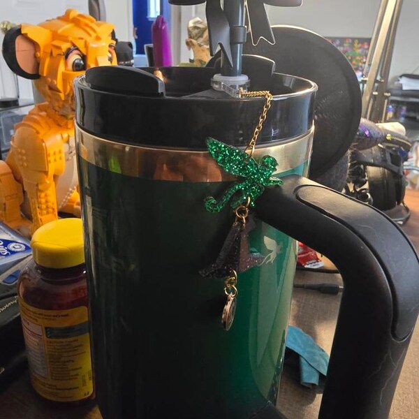 Wicked Tumbler Accessory Green Elphaba Flying Monkey Name Plate Wicked ...