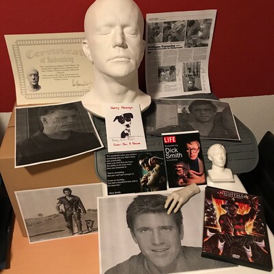 Mel Gibson SPFX Life Mask Lifecast Bust Mask the Original Mad Max Road ...