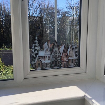 Floral Window Decal by Dizzy Duck Frosted Privacy Window - Etsy