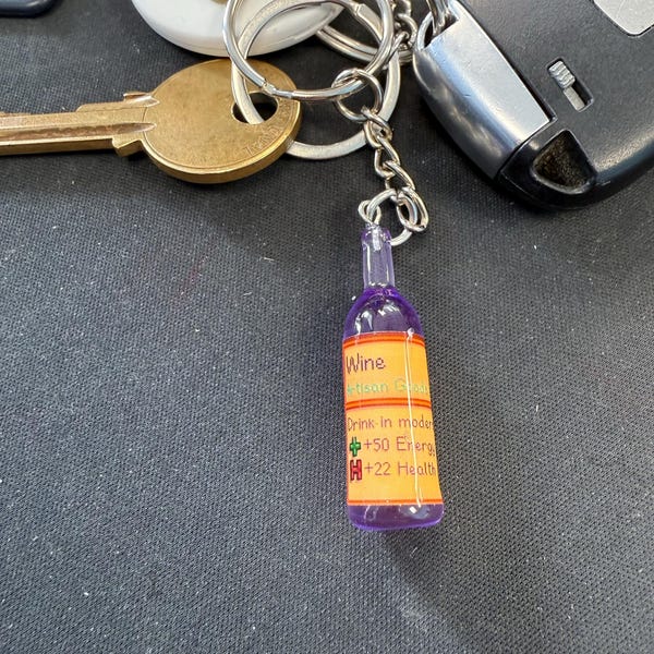 Wildberry Pop Tart Keychain - Etsy