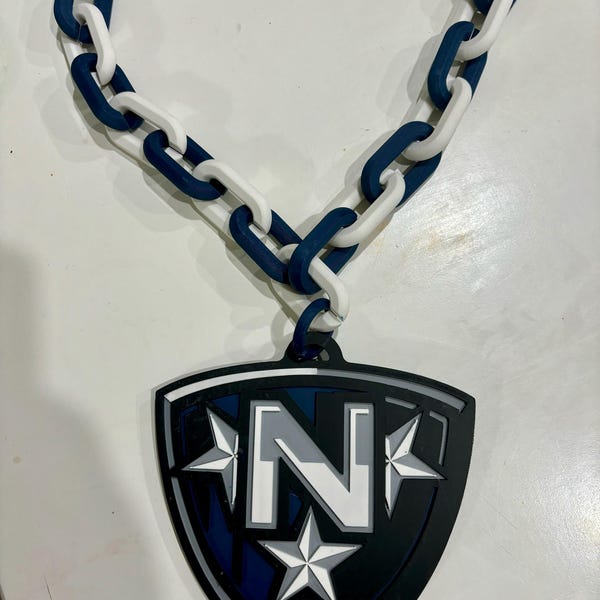 BIG CHAIN Sports Logo Necklace, Turn Over Chain, Player of the Game ...