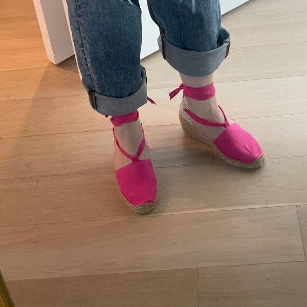 Espadrilles High Platform Rope Soles Made in Spain Make Your Own ...