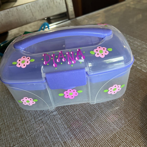 Personalized Kids Tackle Box With Fishing Gear - Etsy