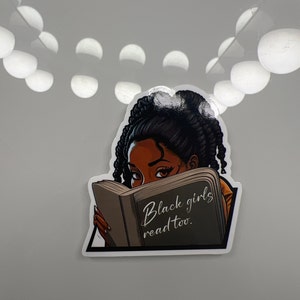 I Know You Lying Sticker, IKYL, Black Woman Who Loves to Read, Black ...