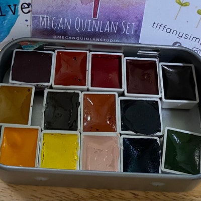 Renesans Intense Watercolor Paint Set of 8 15ml Tubes With Palette - Etsy