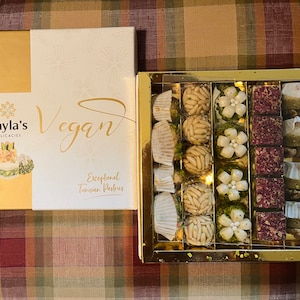 Eid Mubarak Sweets Gift Box Luxury Packaging Halal Vegan Gluten Free 46 ...