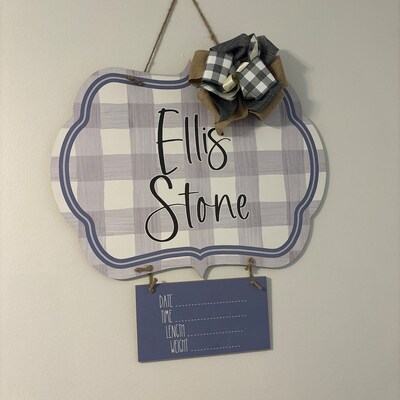 Nativity Door Hanger Nativity Scene Sign Christmas Door Hanger ...