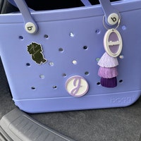 Bogg Bag Name Keychain, Personalized Bag Charm, Beach Tote Name Tag ...