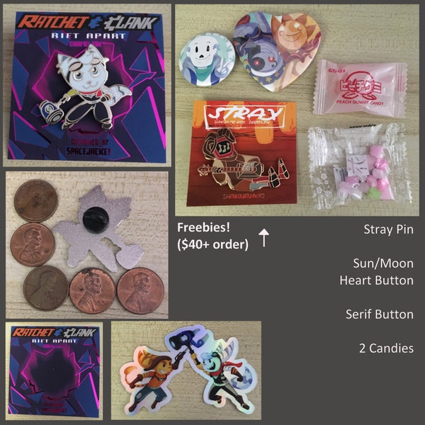 Ratchet and Rivet Enamel Pin + Free Sticker - Etsy