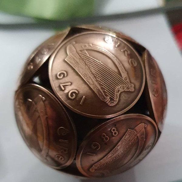 Jenny Wren Bronze Farthing Coin Ball. Different Dates Available. 70th ...