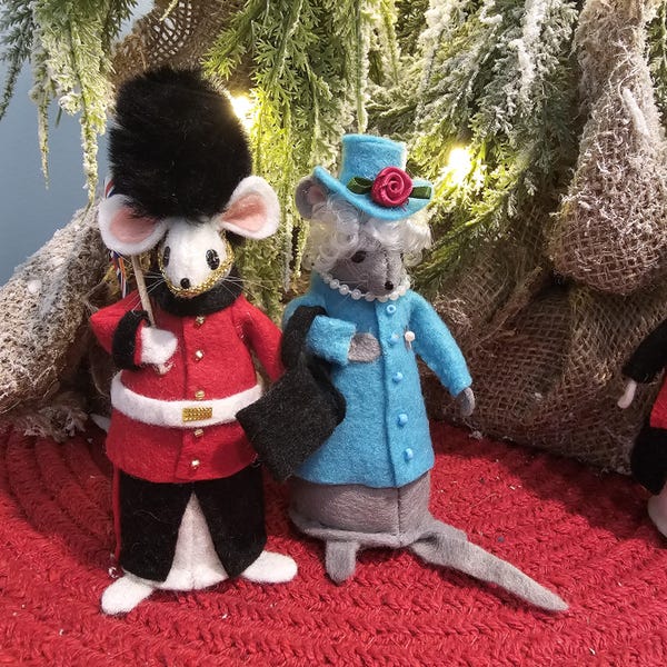 Felt Mouse French Chef Baker - Etsy