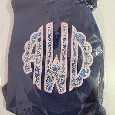 Monogrammed Pajamas, Girls Personalize Pajamas, Boys Monogram Pajamas ...