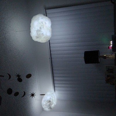 SET OF THREE Cloud Lights, Hanging Cloud, Night Light, Clouds ...