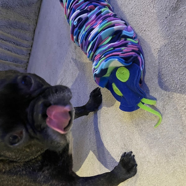 Large Snuffle Snake | Interactive Dog Puzzle | Long Lasting | Treat ...