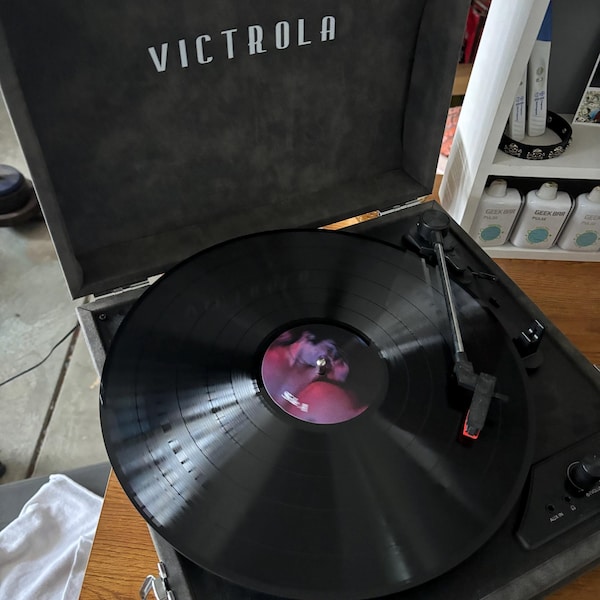 12" Vinyl Record Mixtape Two Sided, Black, Fully Custom + Songs - Your ...