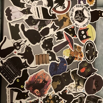 50pcs Hippy Hippie Stickers Pack Peace and Love Camper Van VW CND Car ...