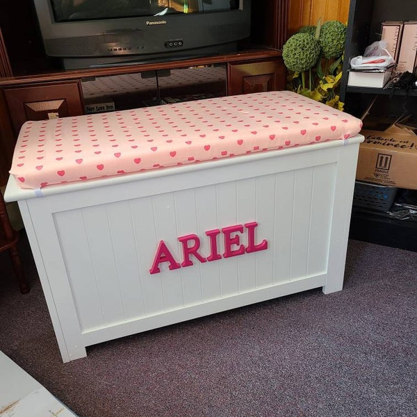 Girls Personalised Toy Box - Etsy