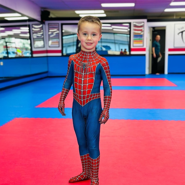 Superhero Suit for Boys Superhero Suit Toddler Superhero Suit Kids Mask ...