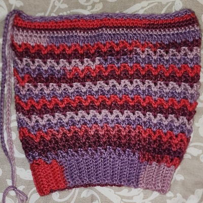 Rasta Dread Tube Hat Crochet Pattern Dreadlock Hat Rasta Tam Adjustable ...