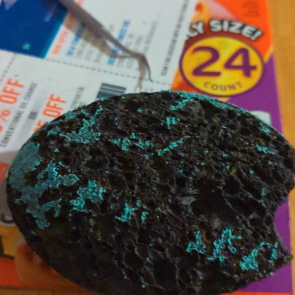 Picky Party Fully Covered Caribbean Blue Picking Stone Fidget - Etsy