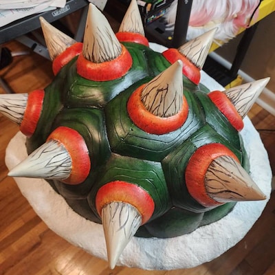 Bowser / Bowsette Shell Foam Template - Etsy