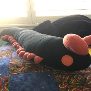 Giant African Millipede Plush, Millipede Toy, Plush Bug, Plush Insect ...