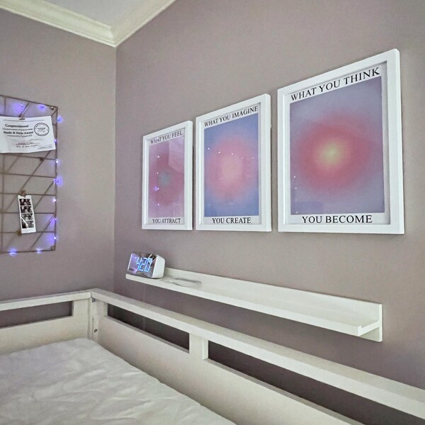 Coastal Wall Art, Sun Salt and Sea, Aura Prints Set of 3 Art, Beach ...