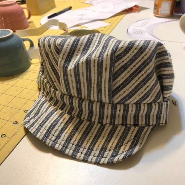 Train Hat Sewing Pattern - PDF - Etsy