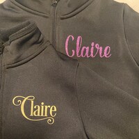 Custom Glitter Iron On Your Text Here Custom Iron on - Etsy