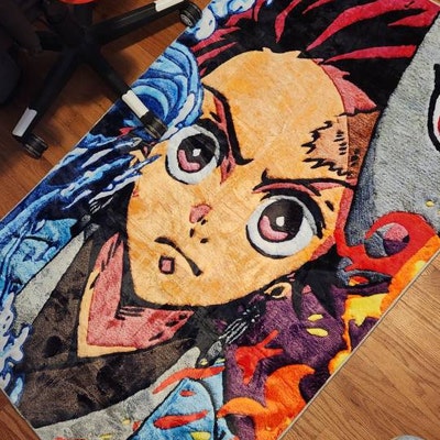 Vibrant 70s Inspired Rug, Retro Boho Area Rug, Colorful Rug for Living ...