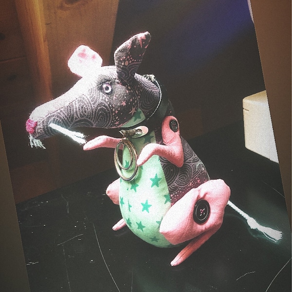 Circus Rat Stuffed Animal Pattern PDF - Fantasy Animal Plushie Pattern ...