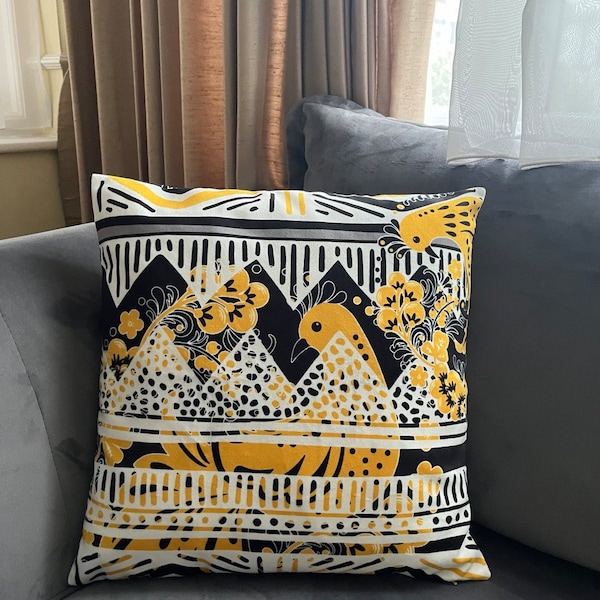 Batik Velvet Cushion Cover Crafted by Narrative Art Design - Dark Jade ...