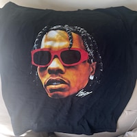 Future Vintage Rap Tee White, Hip Hop Graphic Print T-shirt, Merch T ...