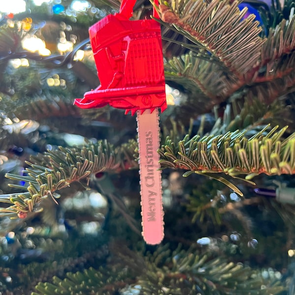 Chainsaw Powerhead Keychain - Etsy Canada