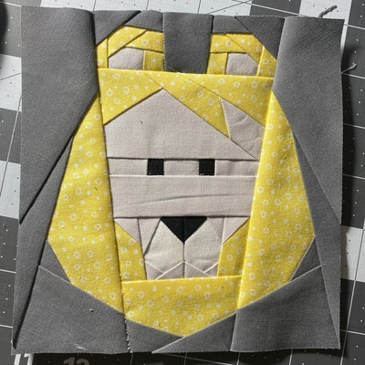 Lion Quilt Pattern / PDF Pattern / Foundation Paper Piecing / FPP ...