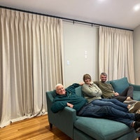 Designer Spot Linen Pinch Pleated Drapery.custom Made Fabric Window ...