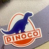 Dinoco Gas Company Sticker/ Carsland Radiator Springs Lightning Mcqueen ...