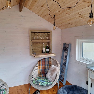 The Harry Drop Down Wall Bar - Etsy