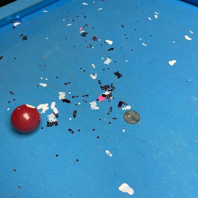 Gender Reveal 9 Ball Pool / Billiard Ball 9ball Design With Pink And/or ...