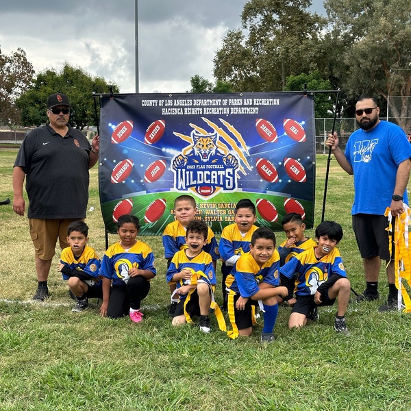 Football Team Banners. Professional Full Color 13 Oz Vinyl Banner - Etsy